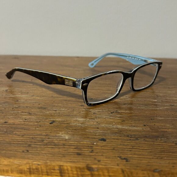 Ray-Ban | Accessories | Rayban Rb 526 5023 Eyeglasses Black Tortoise ...